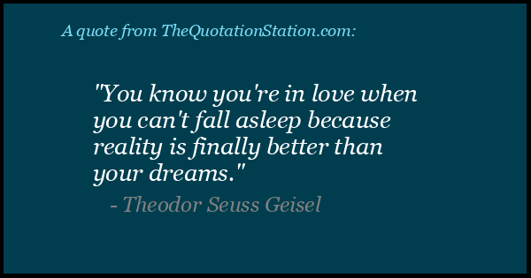 Theodor Seuss Geisel Quotes